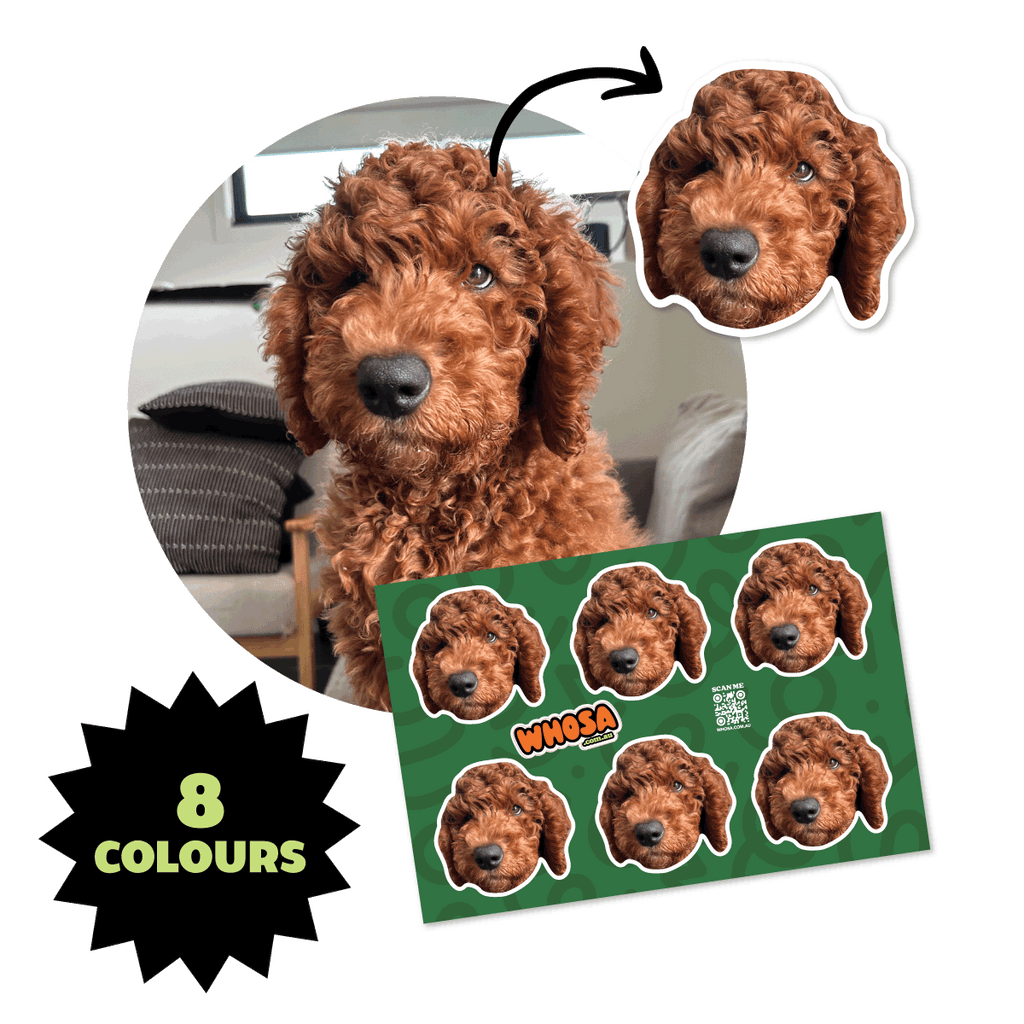 Custom Pet Sticker Sheet - Australia – WHOSA